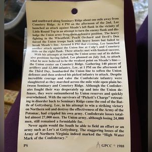 Accessories | Vintage Battle Of Gettysburg 125th Anniversary ...